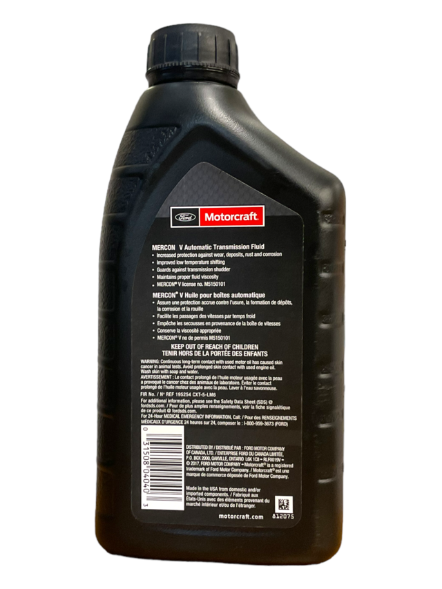 CXT-5-LM6 - Mercon V Automatic Transmission Fluid The Truck Lot - Ford ...