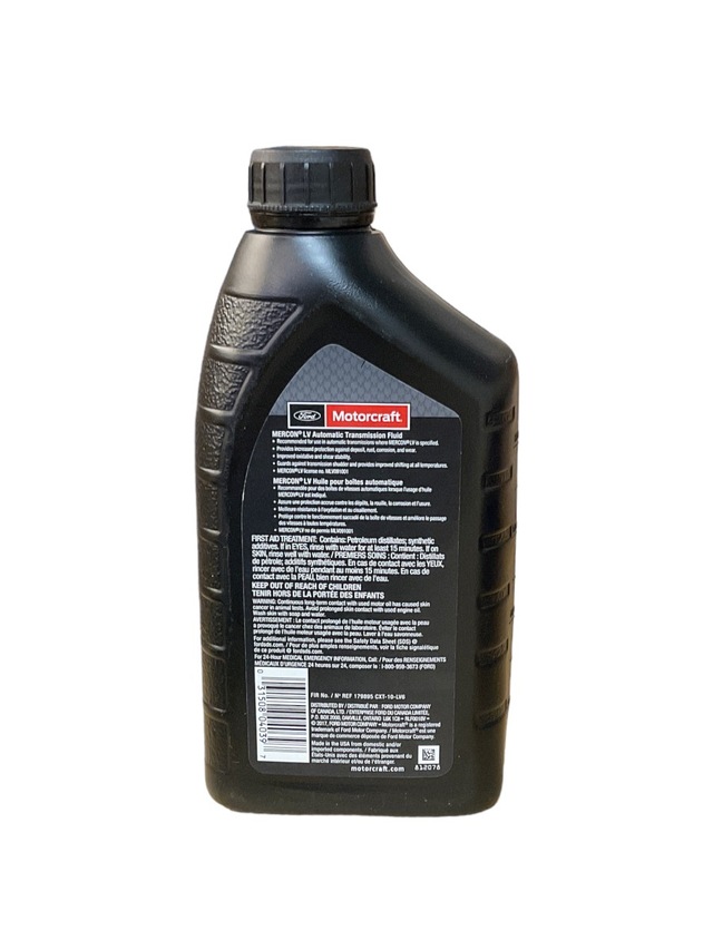 CXT10LV6 - Mercon LV Automatic Transmission Fluid - 1L Bottle The Truck ...