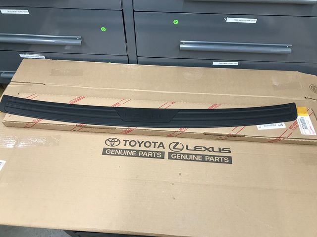 PT738-48090 - Rear Bumper Protector - Black 2010-2015 Lexus | Lexus ...