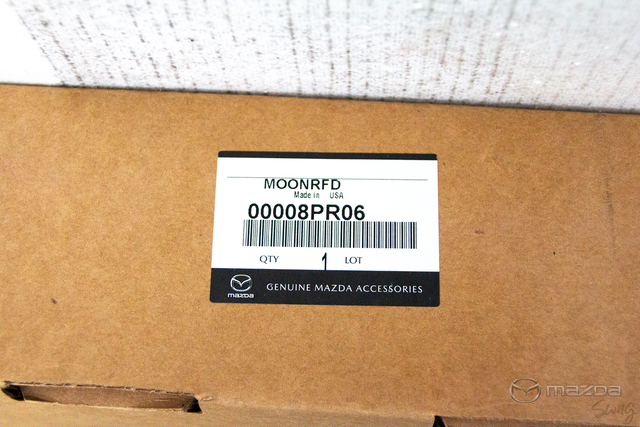 00008PR06 - 2017-2022 Mazda CX-5 Moonroof Wind Air Deflector - Mazda Swag