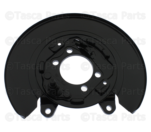 2007-2017 Mopar Rear Drum Brake Backing Plate, Right Rear 68159684AA ...