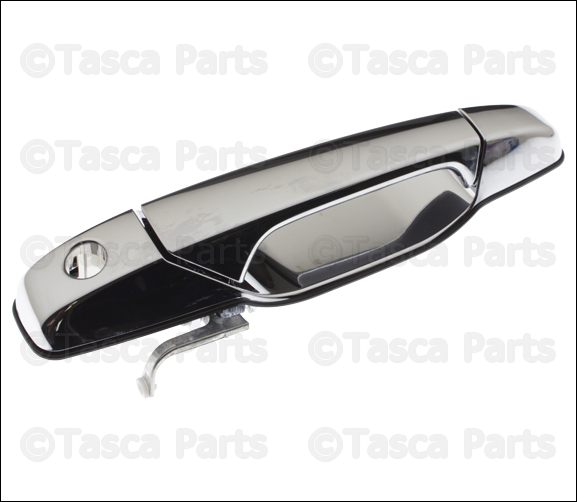 Front Driver Side Exterior Door Handle in Chrome 84053434 | TascaParts.com