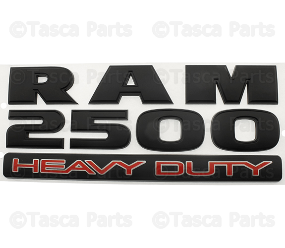2015-2018 Ram 2500 Nameplate 68276961AA | TascaParts.com