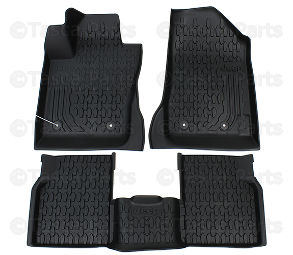 2017-2026 Jeep Compass All-Weather Floor Mats 82214651AC | TascaParts.com