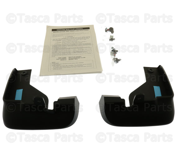 2017-2021 Mazda CX-5 Splash Guards - Front Pair - Black Finish KB7W-V3 ...
