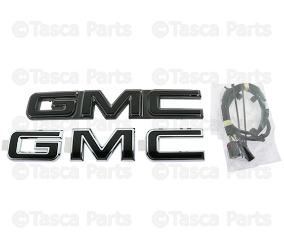 2020-2023 GMC Exterior Trim, Illuminated Gmc Emblem Package 86537578 ...
