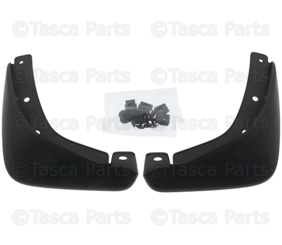 Splash Guards - Rear - Black Plastic B0L6-V3-460A | TascaParts.com
