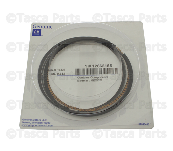 2006-2022 GM Piston Rings 12665165 | TascaParts.com