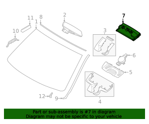66-51-5-A99-7A8 - KAFAS Camera | BMWPartsDirect.com