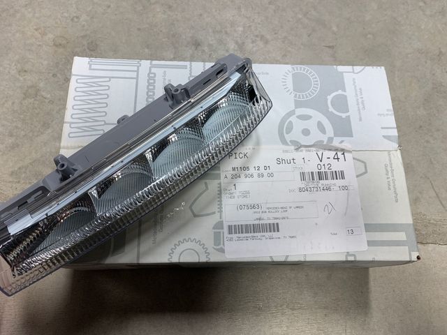 204-906-89-00 - Daytime Running Lamp 2006-2017 Mercedes-Benz | MB Parts ...