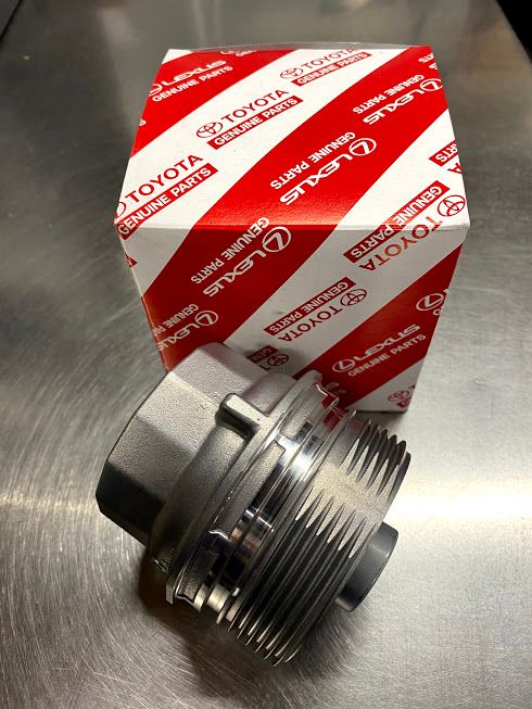 Scion iQ OEM Toyota Genuine Oil Filter Housing (Metal Upgrade) Corolla ...