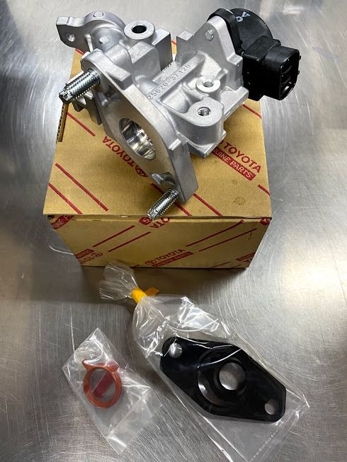 OEM Genuine Toyota Prius 2010-2015 Lexus CT200h EGR Valve Kit 25620-37120 04004-58137 ...