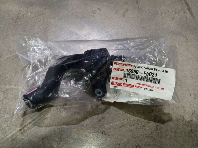 New OEM Genuine Toyota Coolant Bypass valve & Hose 16260-F0021 ...
