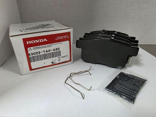 43022-TA0-A82 - Pad Set Rear Honda Parts Online