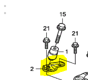 50625-STK-A00 - Side Mount Stay 2007-2011 Honda CR-V | Honda Parts Online