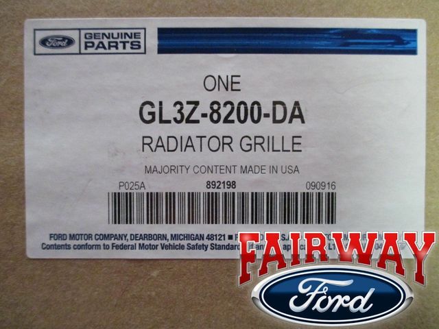GL3Z-8200-DA 15 thru 17 F-150 OEM Ford Lariat Special Edition Red ...