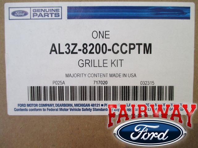 AL3Z-8200-CCPTM 09 thru 14 F-150 OEM Genuine Ford FX2 FX4 Model Black ...