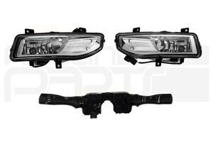 Genuine Fog Light Kit (d41 Frontier) - T99F1-9BU1A | NissanParts.cc ...