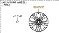 9965-A1-7080 - Wheel Alloy - 2020 Mazda CX-30 | Mazda Parts Factor