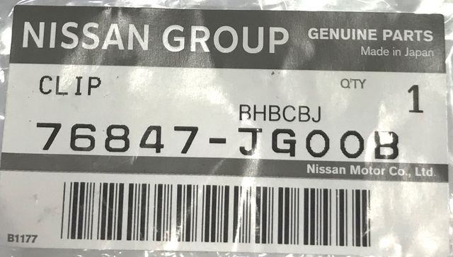 76847-JG00B - Flare Clip - 2017-2020 Infiniti QX80 | Discount Infiniti ...