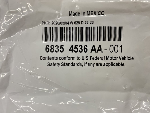 68354536AA - Coolant Level Sensor 2013-2018 Ram | The Official Mopar eStore