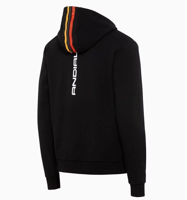 WAP-802-XXX-0R-AND - ANDIAL Porsche Hoodie - Black | Gaudin Porsche Parts