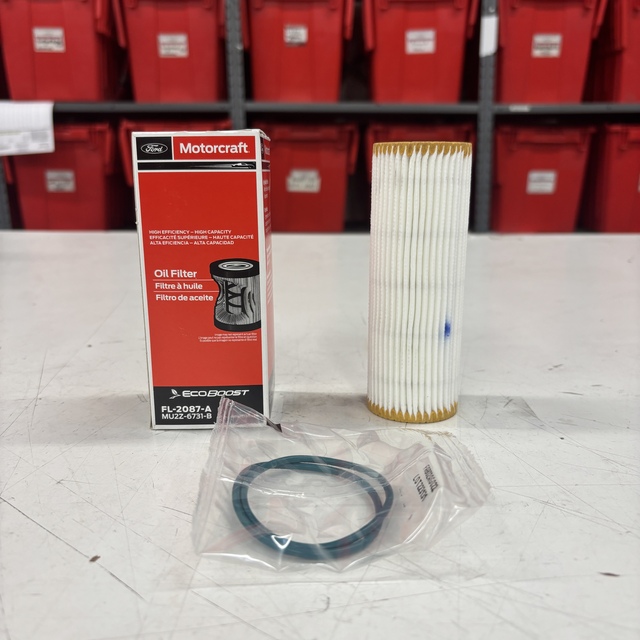 MU2Z-6731-B - 2020-2022 Ford Mustang Filter Assembly - Oil - Motorcraft ...