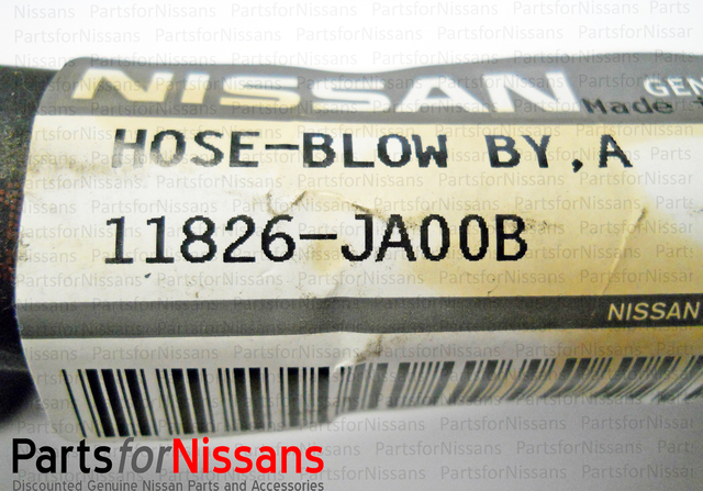 Hose-Blow By, A 11826-JA00B | Parts for Nissans