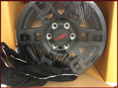 2013-2024 Toyota TRD 17"Matte Black Alloy Wheel 4Runner FJ Cruiser ...