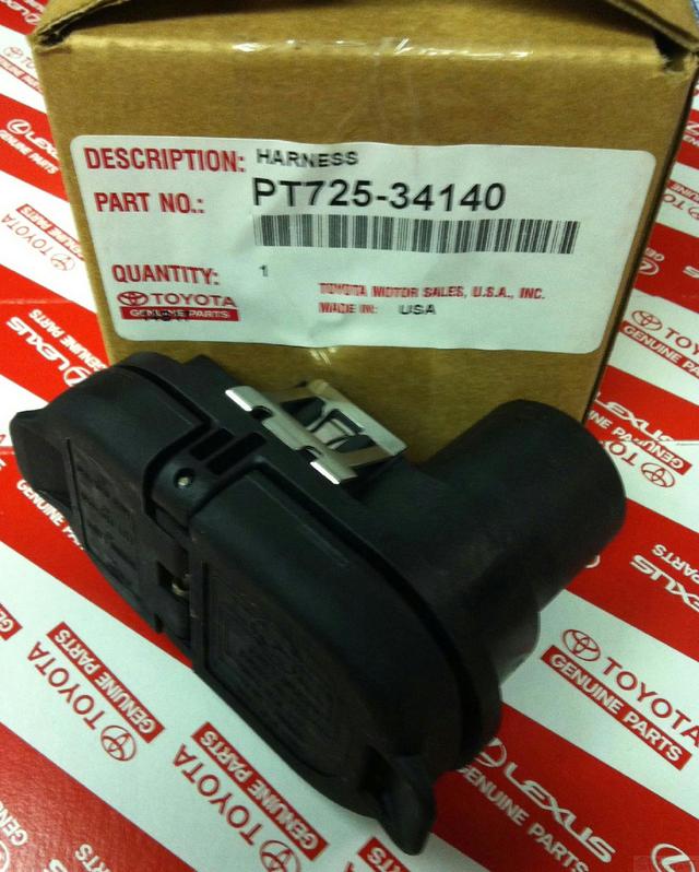 PT725-34140 - Towing Trailer Connector 7-Pin/4-Pin - 2014-2017 Toyota ...