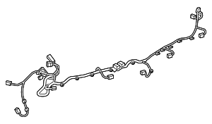 2022-2026 Cadillac XT5 Rear Object Alarm Sensor Wiring Harness ...