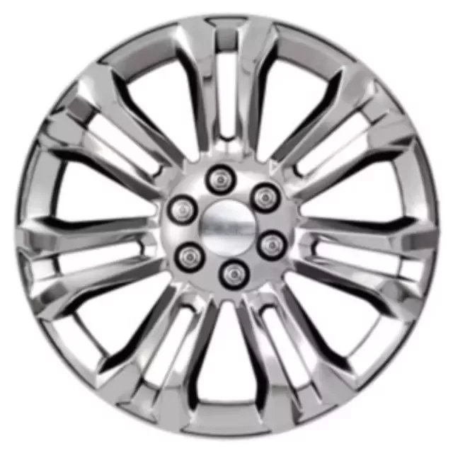 2014-2018 GM (Replaces 84346100) 22" Wheel, 7-Split Spoke Chrome ...