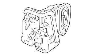 2016-2025 GM (Replaces 13533609) Driver Side Rear Side Door Latch ...