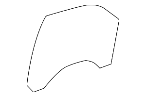 2019-2025 GM (Replaces 84752933) Front Driver Side Door Window 86532735 ...