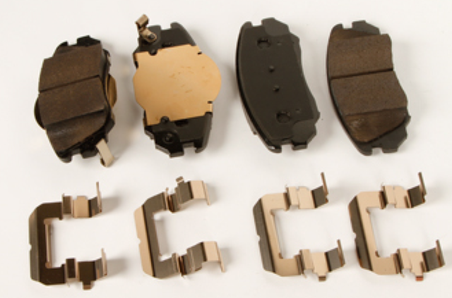 2011-2017 GM Front Disc Brake Pad Set with Clips 13312895 GM ...