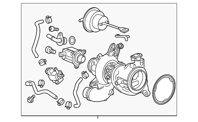 2016-2019 GM Turbocharger 25206071 GM | GMPartsDirect.com