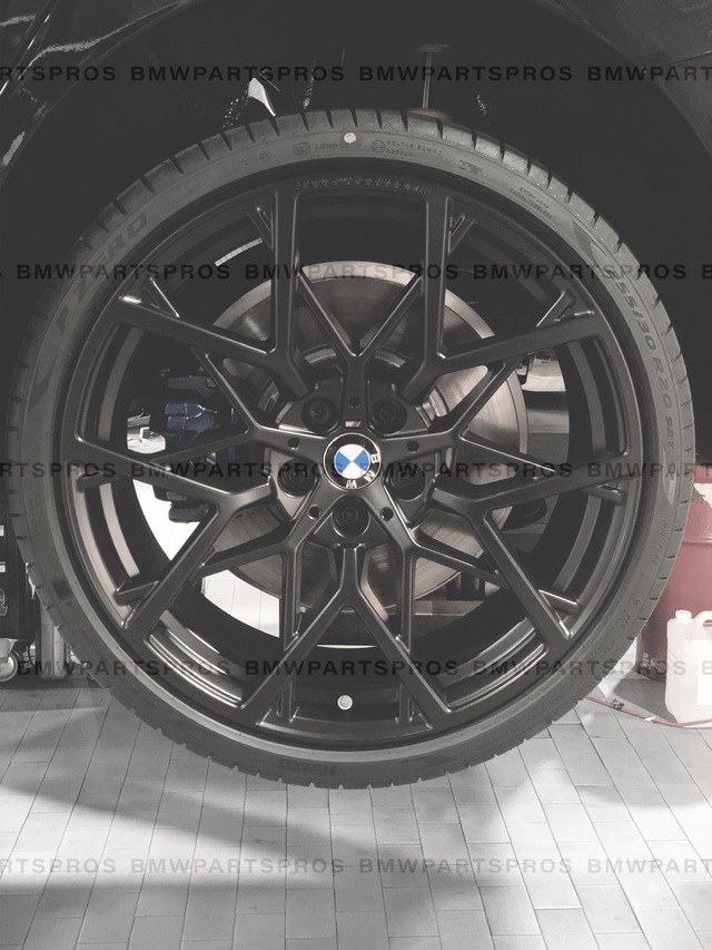 Bmw Oem 795m Performance Wheel In Matte Black 20" - Rear 36-11-6-893-515 | OEM Parts & Accessories
