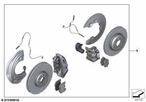 Bmw Oem Carbon Ceramic Brake Retrofit Kit 34-10-8-855-466 | OEM Parts ...