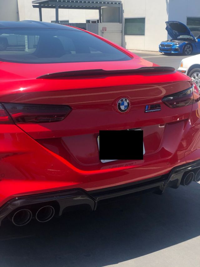 Bmw M Performance Carbon Fiber Rear Spoiler - Gran Coupe 51-62-8-083 ...