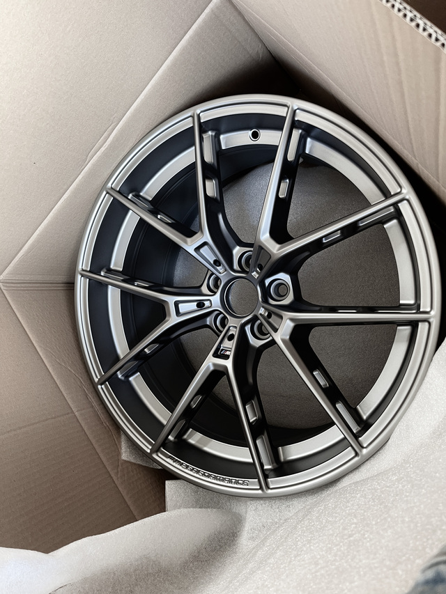 Bmw Oem 963m Performance Wheel In Frozen Gunmetal 20" - Rear 36-10-8 ...