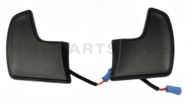 2022-2025 BMW Bmw Oem Shift Paddle Set In Matte Open Pore Carbon Fiber ...