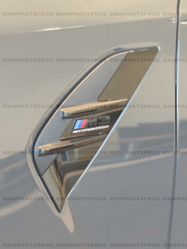 Bmw Oem Fender Gill In High-gloss Black - Left 51-13-8-076-995 | OEM ...