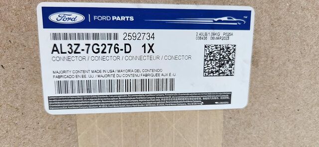 AL3Z-7G276-D - Connector, Valve Body | Ford OEM Parts Outlet