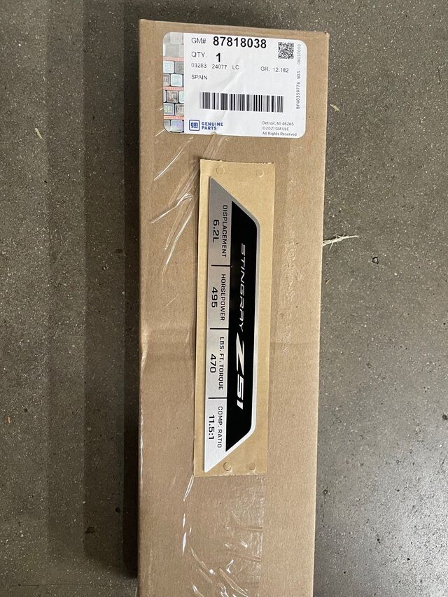 87818038 - Parts,R/Cmpt Badging Gateway Buick GMC Parts