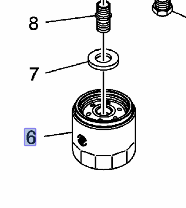 2001-2019 GM Trans Filter-External Spin On 29539579 | OEM GM Parts