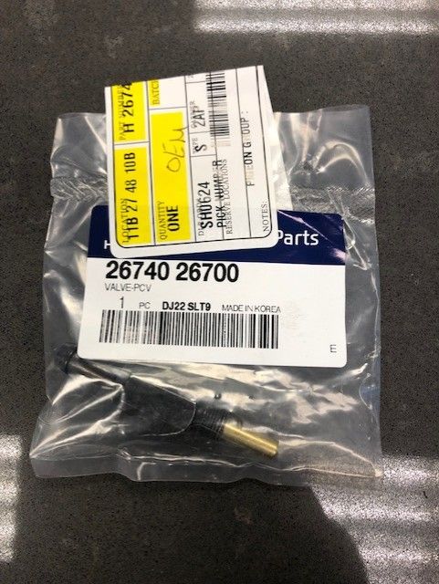 PCV Valve 26740-26700 | OEM Hyundai Parts
