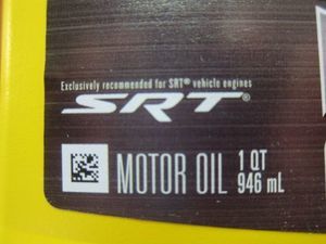 OEM Mopar 7 Quarts Pennzoil 0W-40 Full Synthetic Oil & High Performance ...
