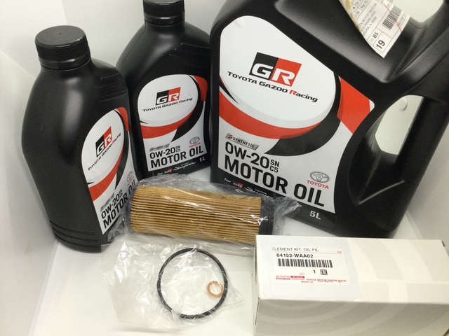 GRSUPRAOILKIT - Genuine Toyota GR Supra MKV 3.0L Oil Change Kit (Oil ...