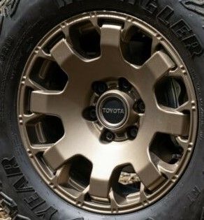 Genuine Toyota 2024 + Tacoma Trailhunter Bronze TRD Wheel PTR56-35240-5F | McGrath Elmhurst Toyota