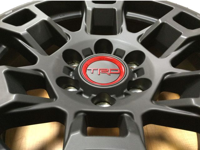 Genuine Toyota New For 2021 4Runner TRD PRO Matte Black 17" Wheels (Set ...